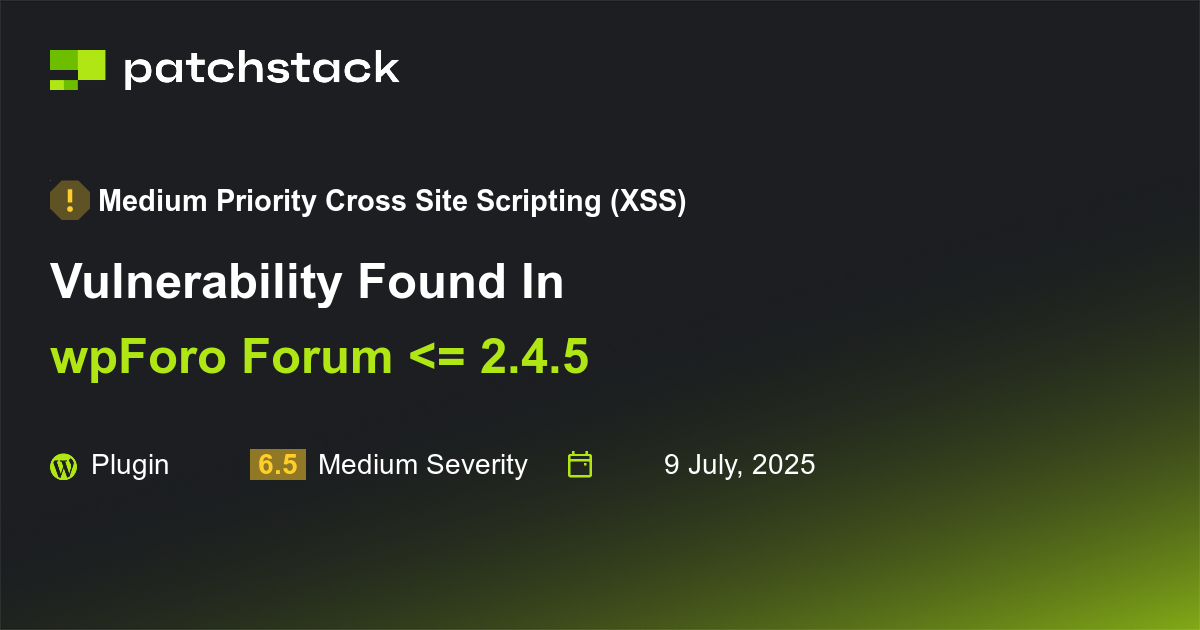 WordPress wpForo Forum plugin